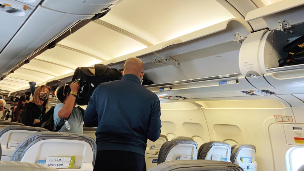 Overhead Bin Space for YOUR Carry-On Bag - Laurie